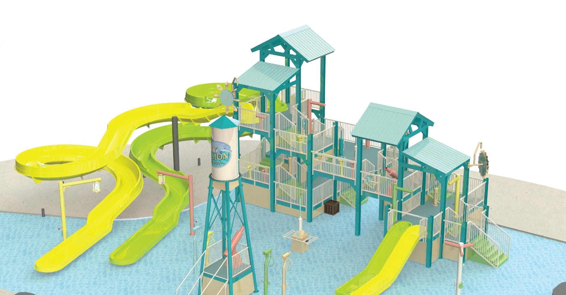 Commercial Waterpark Products - Interactive Play