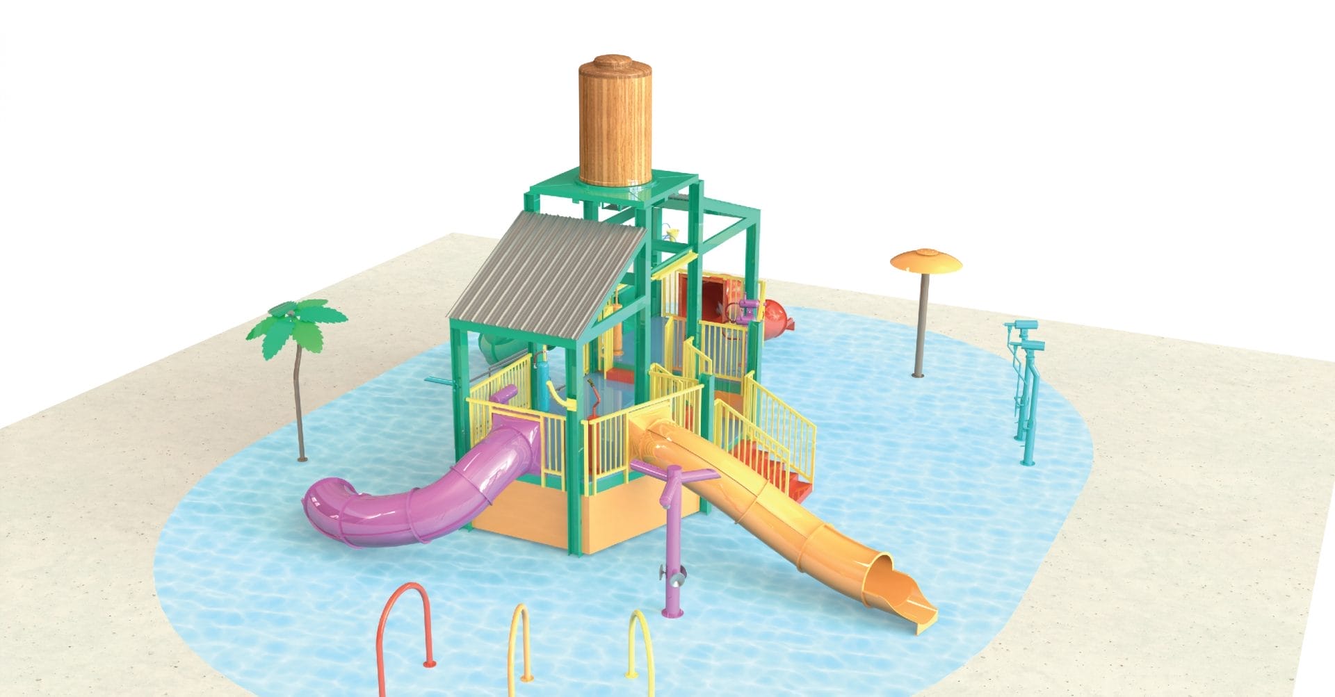 Commercial Waterpark Products - Interactive Play