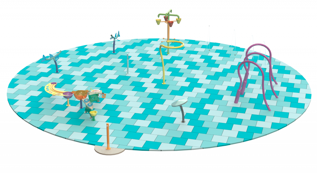 Commercial Splash Pads - Interactive Play